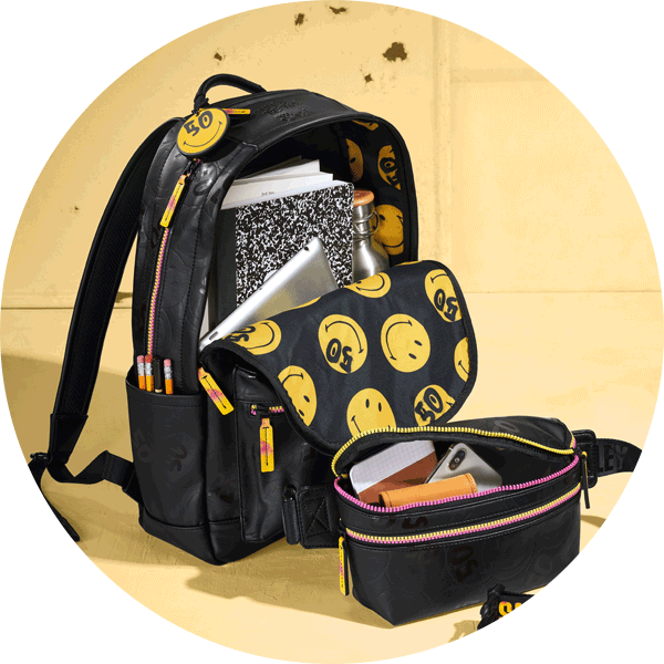 Fossil Launches Limited-Edition Backpack as Part of Smiley’s Exclusive ...