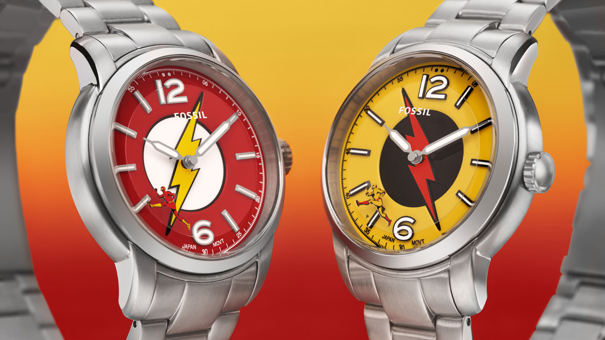 Fossil Announces The Flash™ X Fossil Limited-Edition Watch Collection ...